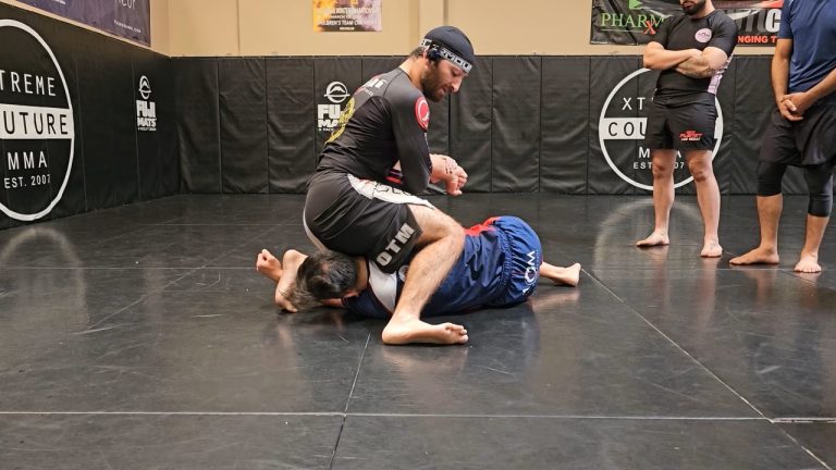 Step over Kimura - Freestyle Fighting Academy Miami